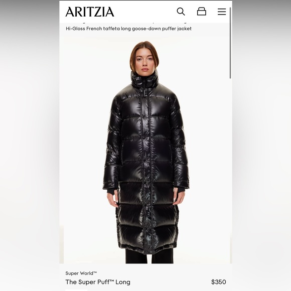 Aritzia | Jackets & Coats | Aritzia Super Puff Long | Poshmark